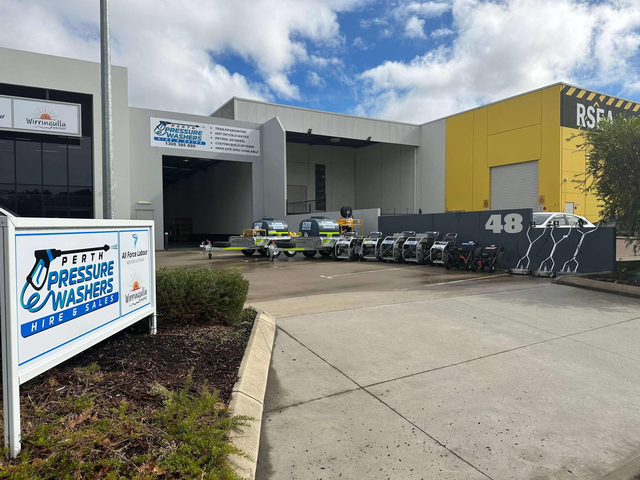 Pressure Washers Gallery | Perth Pressure Washers Hire & Sales